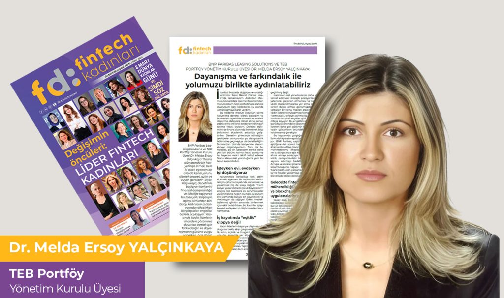 Dr. Melda Ersoy Yalçınkaya: Dayanışma ve farkındalık ile yolumuzu ...